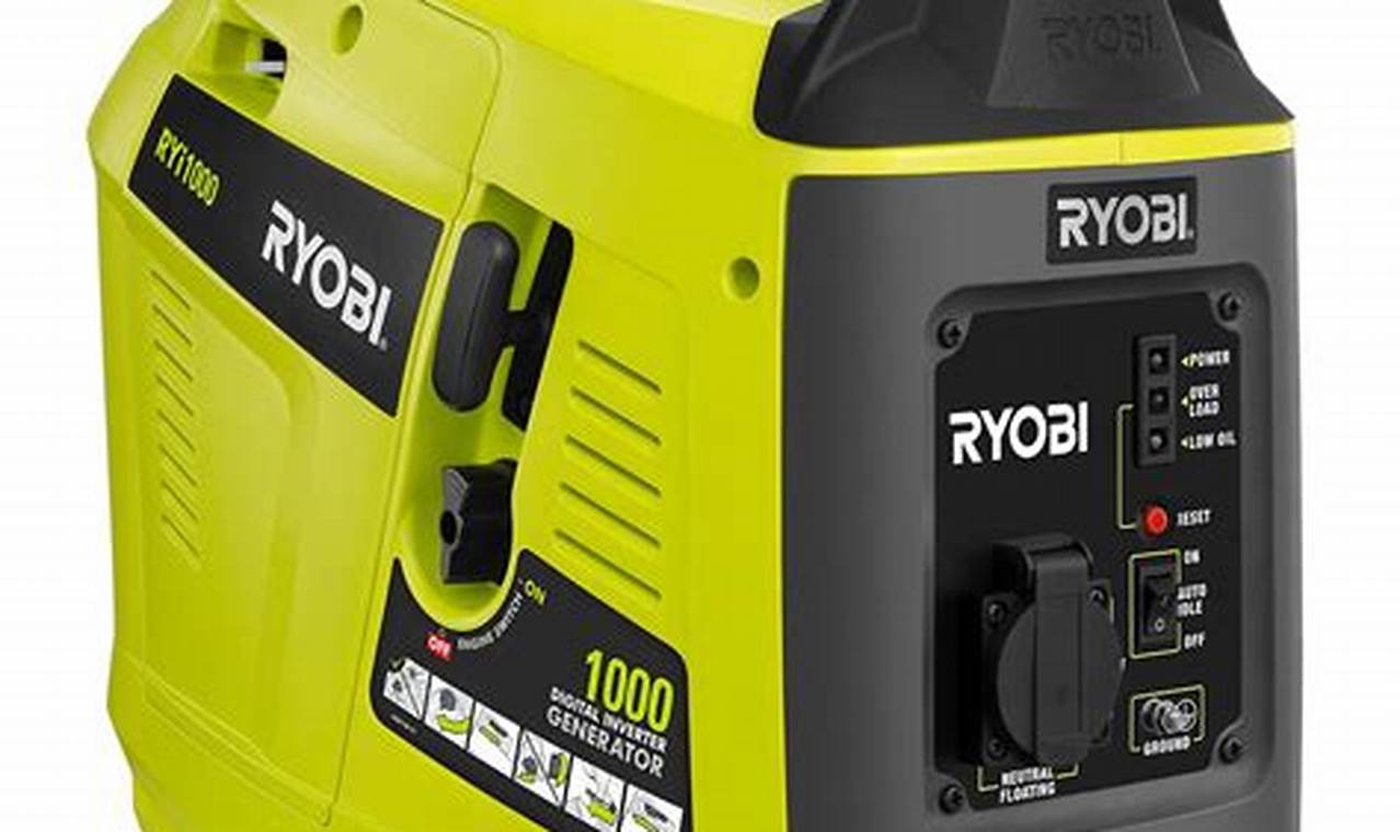Best Ryobi Portable Generators: Buying Guide