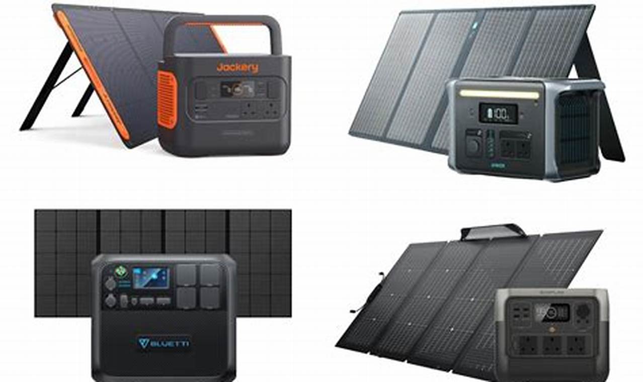 Top Portable Solar Generators For Off-Grid Life