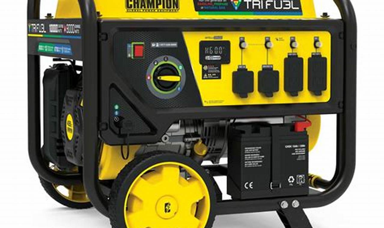 Best Tri-Fuel Powered Portable Generators for 2024