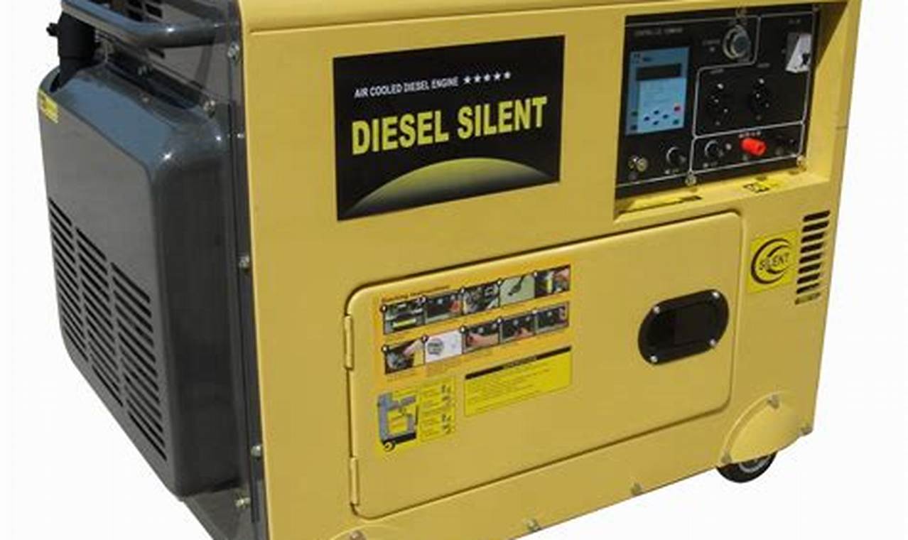 Quiet Portable Diesel Generators: Top Picks & Buying Guide