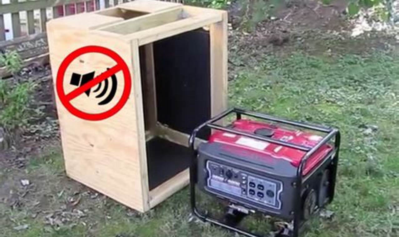 Quietest Soundproof Boxes for Portable Generators & More