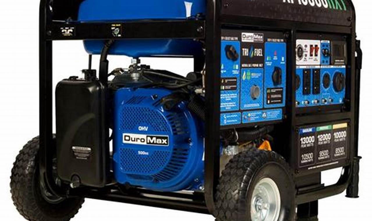 Best Large Portable Natural Gas Generators for 2024