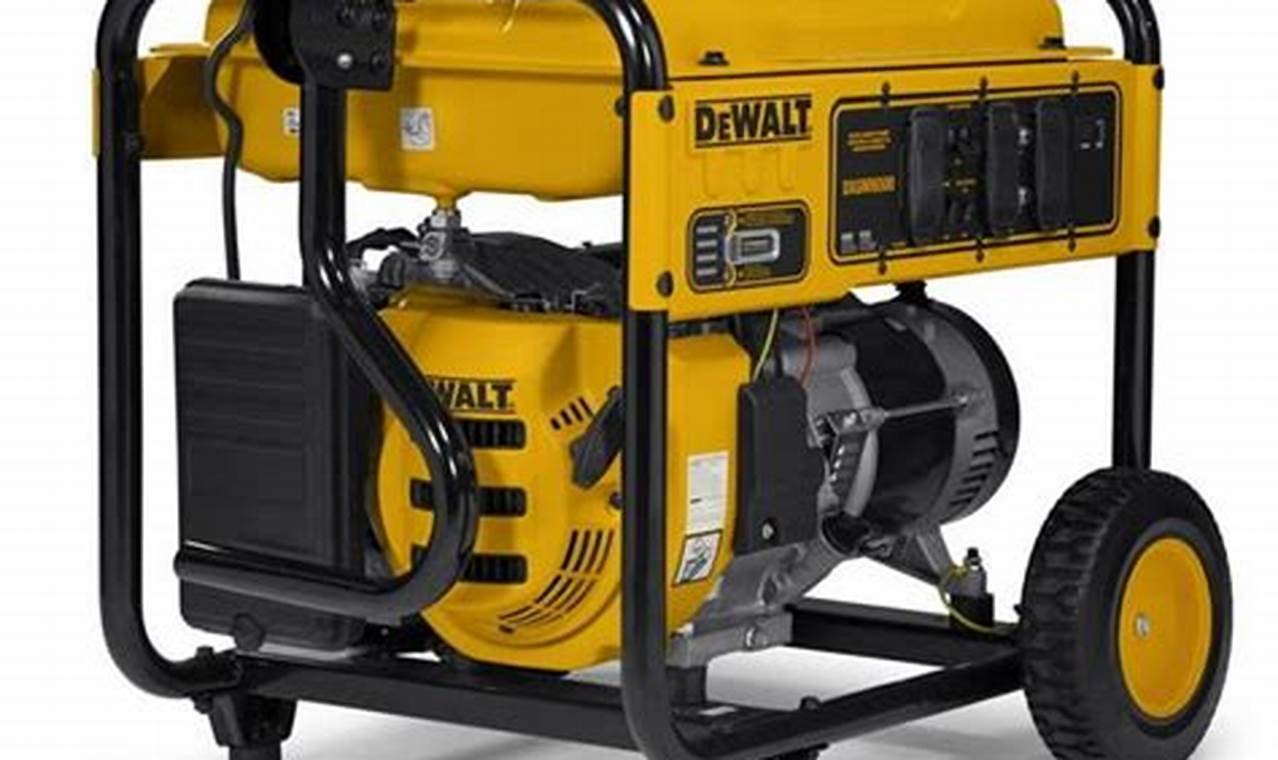Top-Rated Reconditioned Portable Generators for Sale