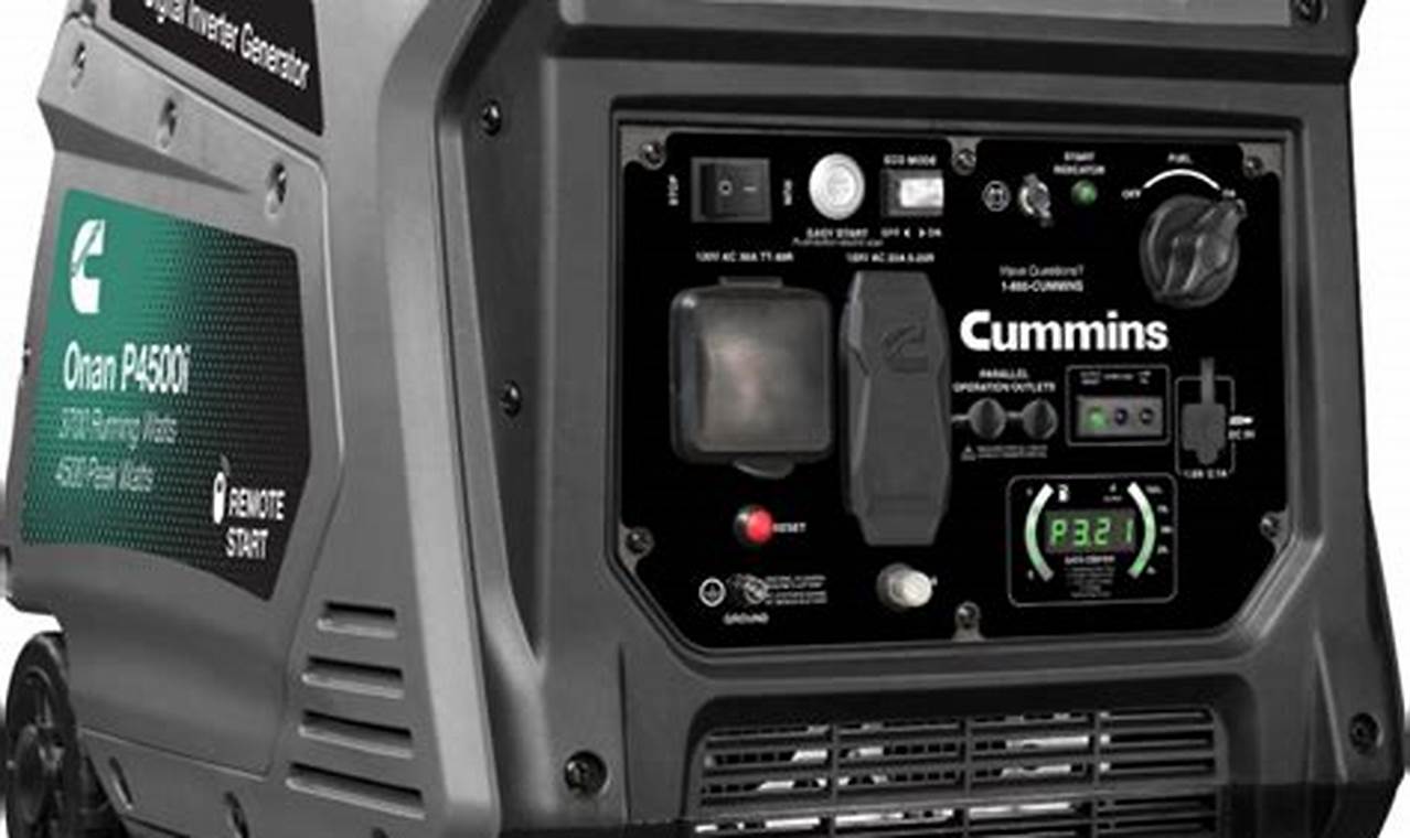 Reliable Onan 4500 Portable Generator: Power Up!