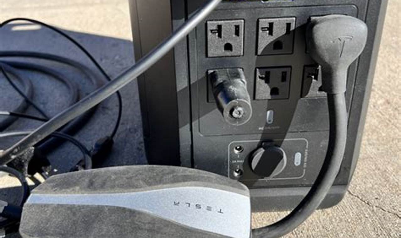 Power Your Tesla: Portable Generator Charging Guide