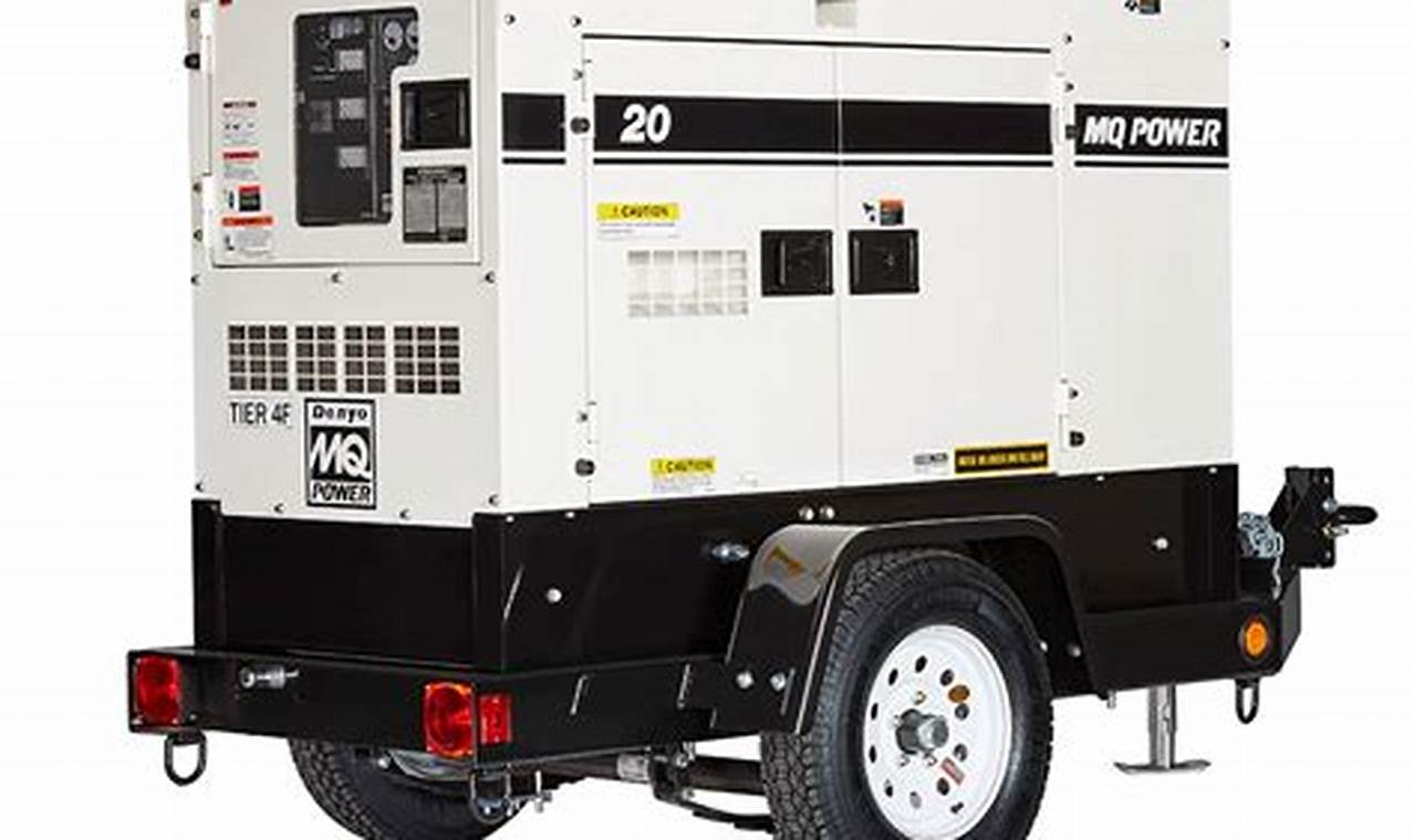 Best 20 kW Portable Diesel Generators for 2024