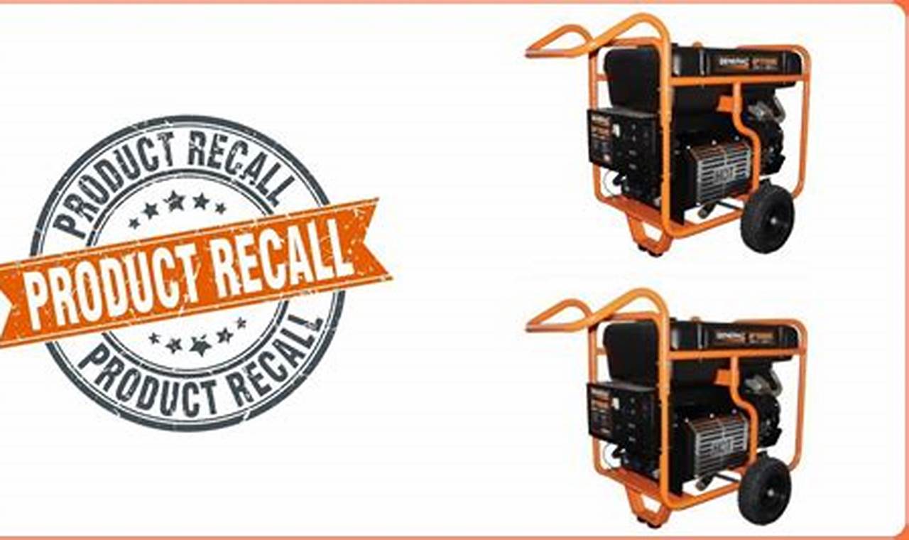 2023 Generac Portable Generator Recall: Stay Safe