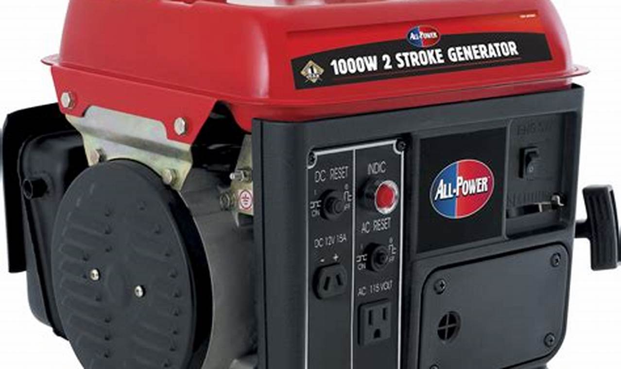Reliable Sears Portable Power Generators On Sale