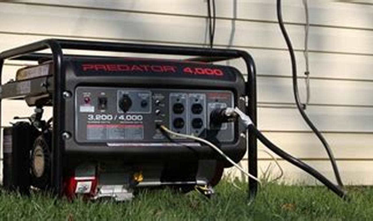 Safe Generac Portable Generator Grounding Guide