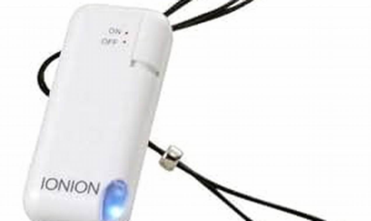 Best Portable Negative Ion Generators of 2024