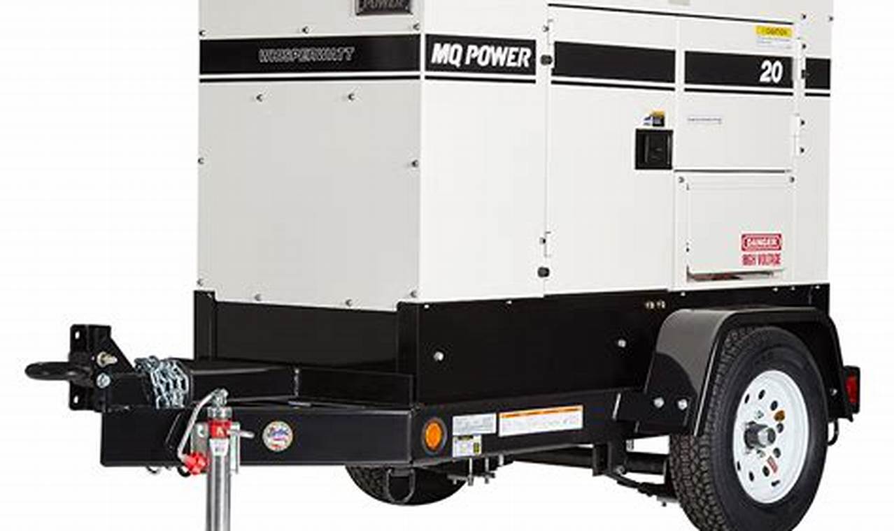 Reliable 20kW Portable Diesel Generators For Sale