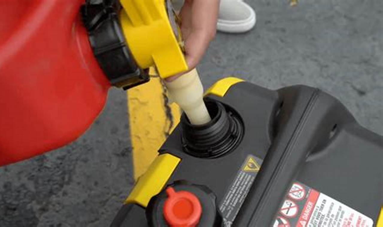 How To Refuel A Portable Generator