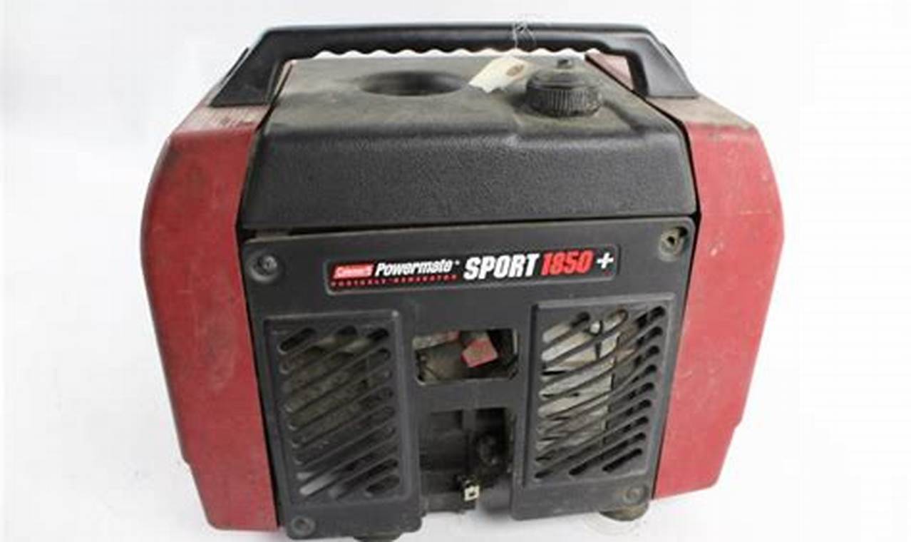 Best Coleman Portable Generator 1850: Review & Guide