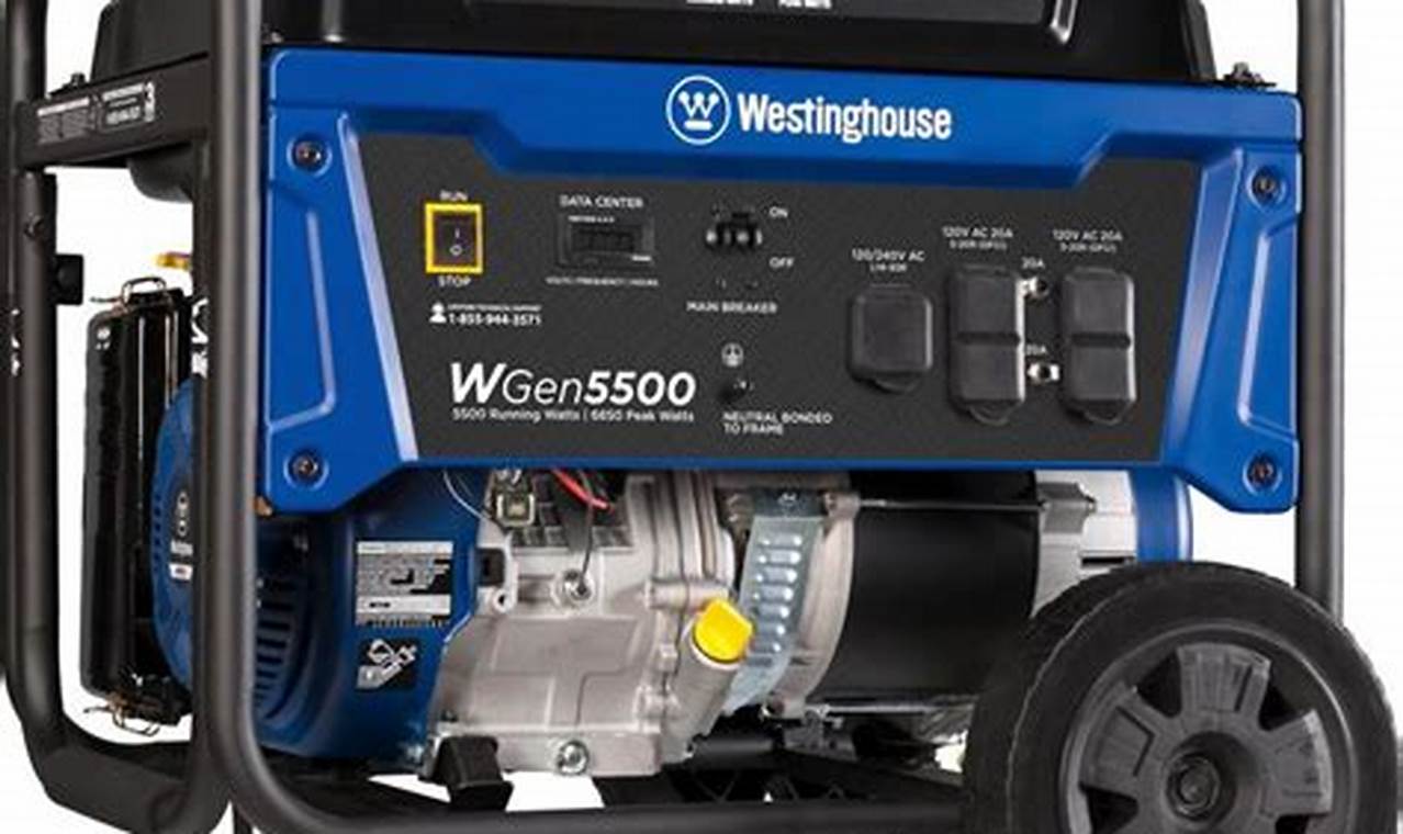 Best Westinghouse Portable Generator 5500 Review