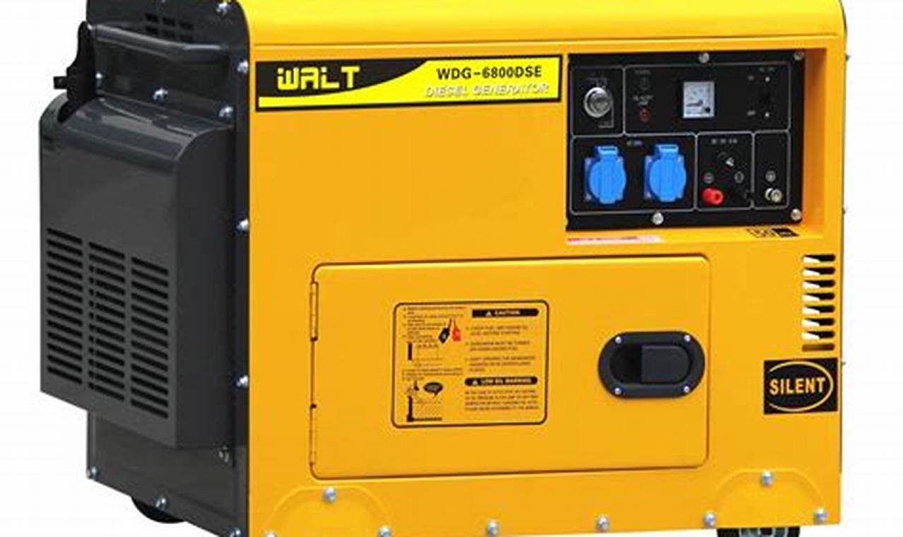 Quiet Portable Diesel Generators For Sale | Best Deals