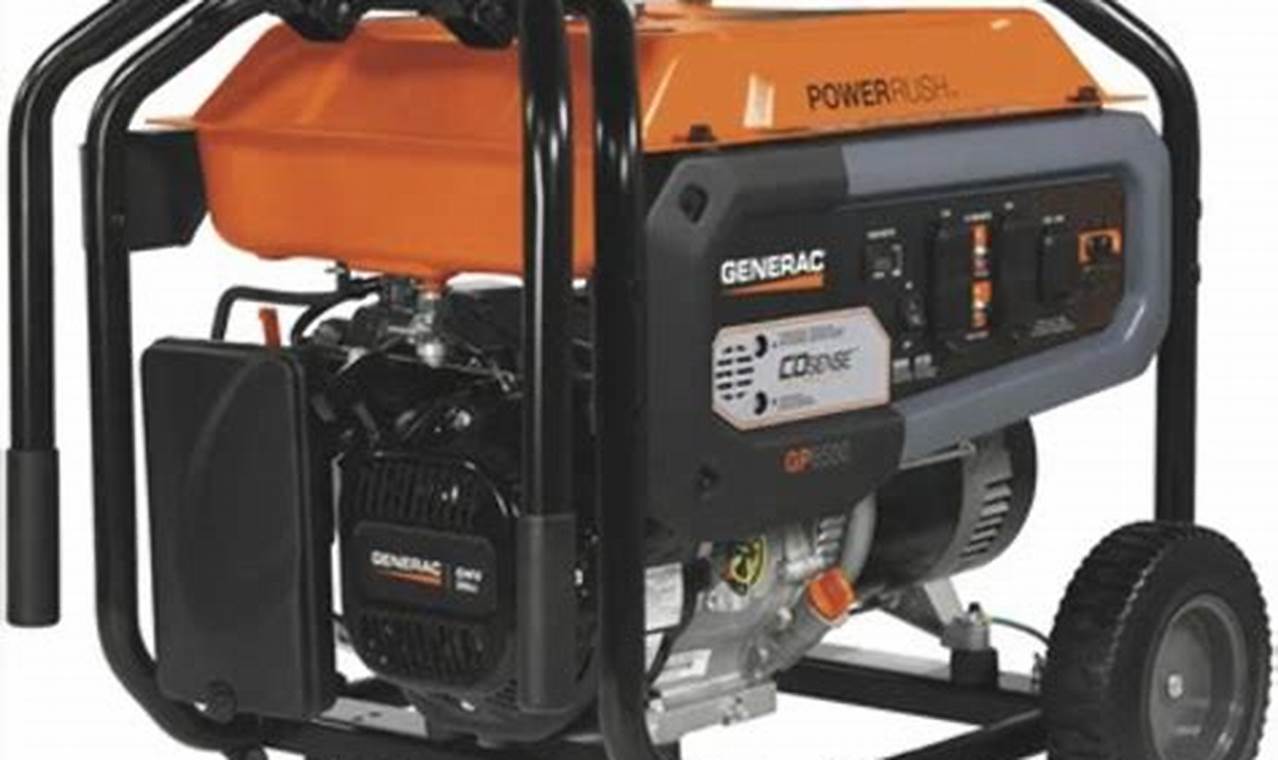 Generac Portable Generator Recall Guide & Safety Tips