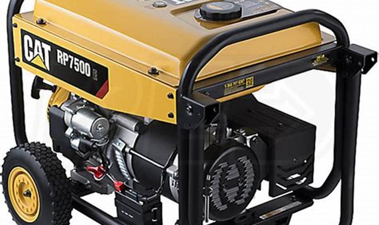 Top Caterpillar Portable Generators: Buying Guide