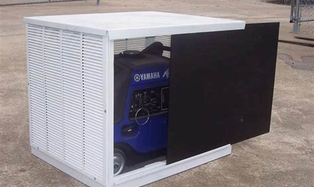 DIY Portable Generator Cover Builds & Plans