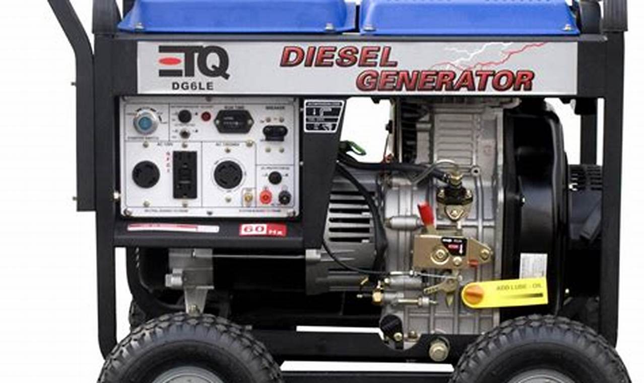 Top Portable Diesel Generators Canada: Buyer's Guide