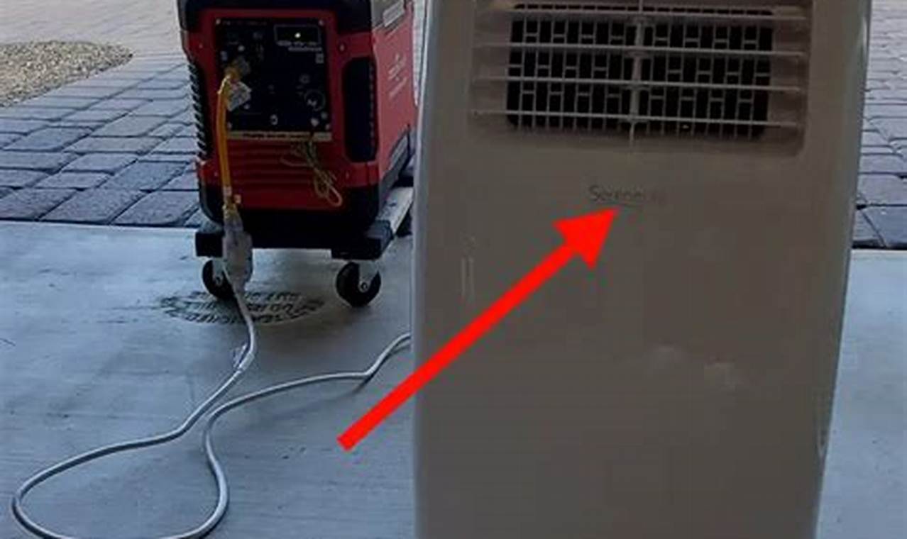 Powering Portable AC Units with Generators