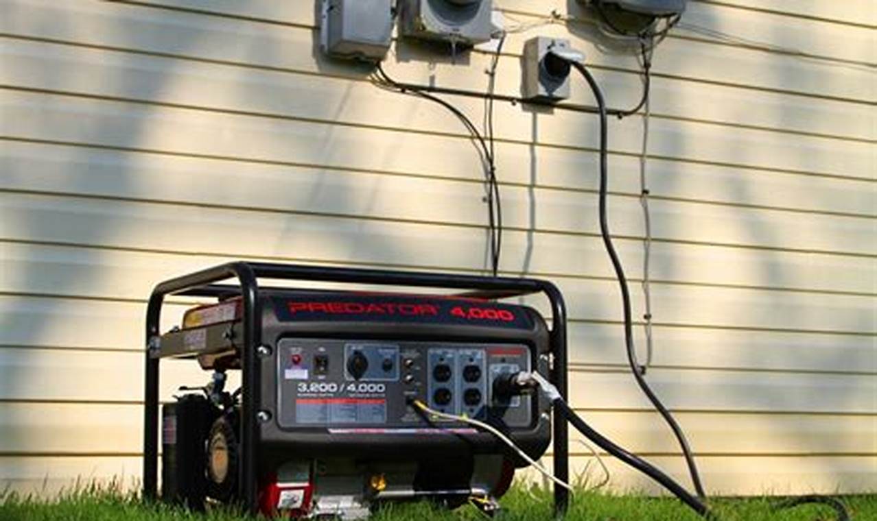 Safe Portable Generator Placement Guide