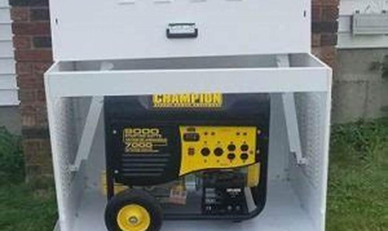 Lock & Secure Your Portable Generator: Top Tips & Tricks