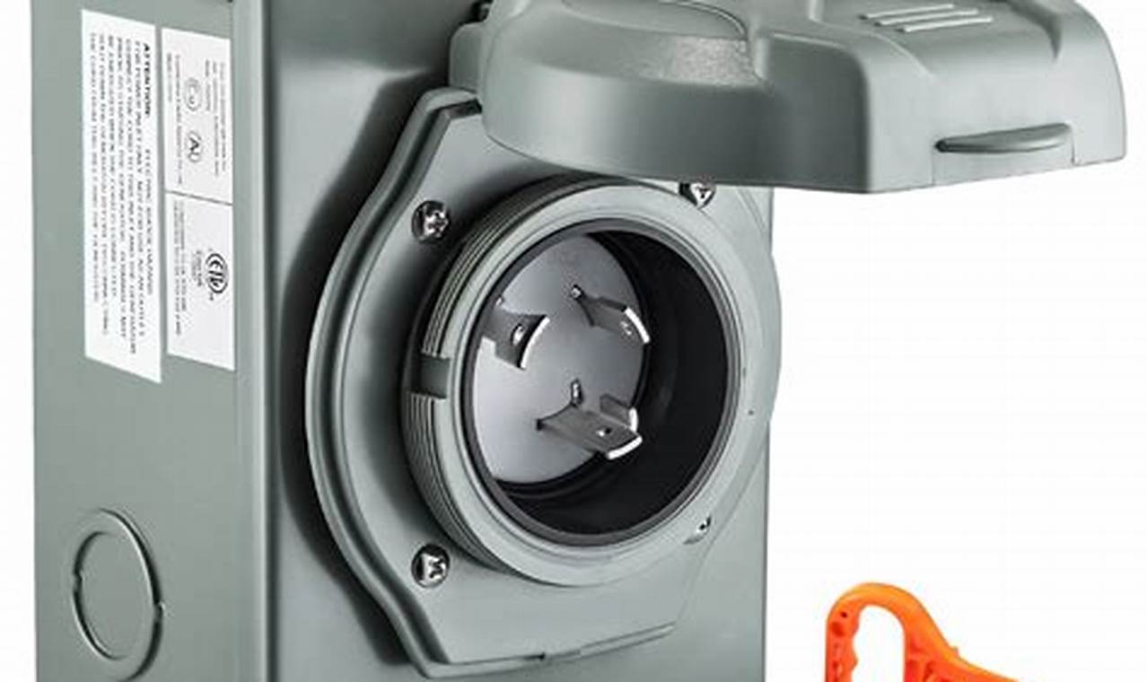 Safe Portable Generator Power Inlet Box Setup Guide