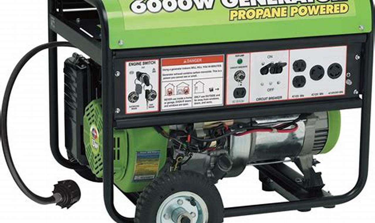 Best Propane Powered Portable Generators & Reviews