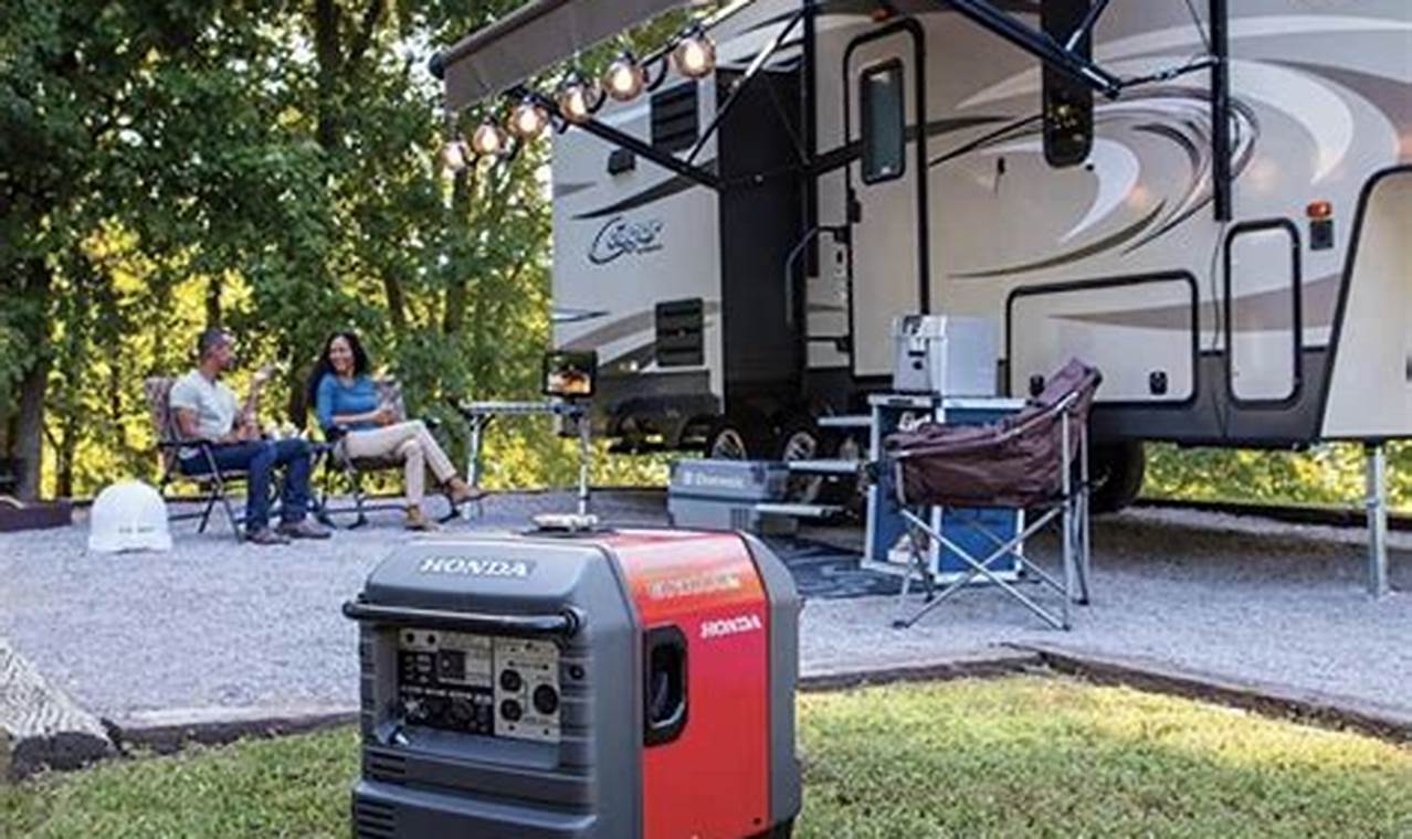 Top Portable Generators For Travel Trailers (2024)