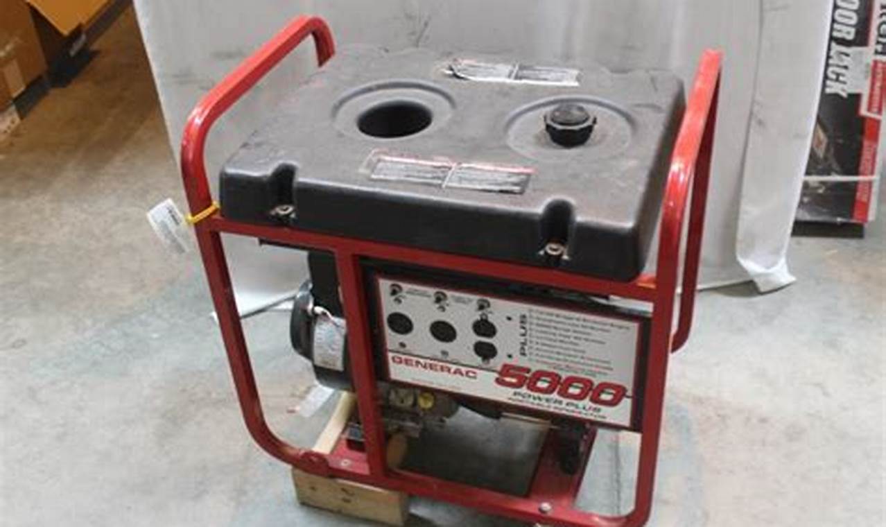 Reliable Generac 5000 Power Plus Portable Generator Review