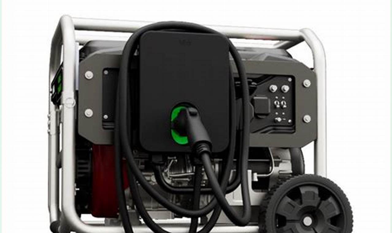 Best Portable Generators for EV Charging