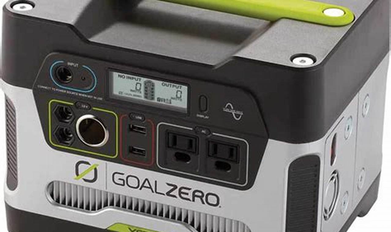 Best Portable Goal Zero Generators & Power Stations