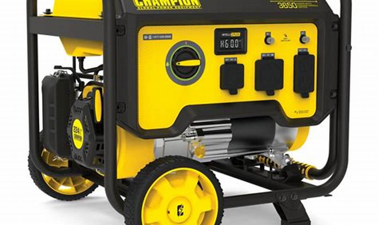 Champion 3650W RV Ready Portable Generator Review