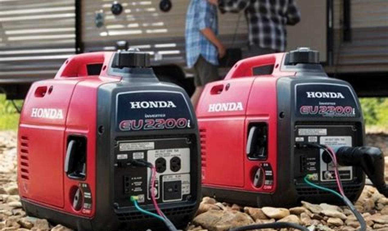 Top Portable Gas Generators For Camping Adventures