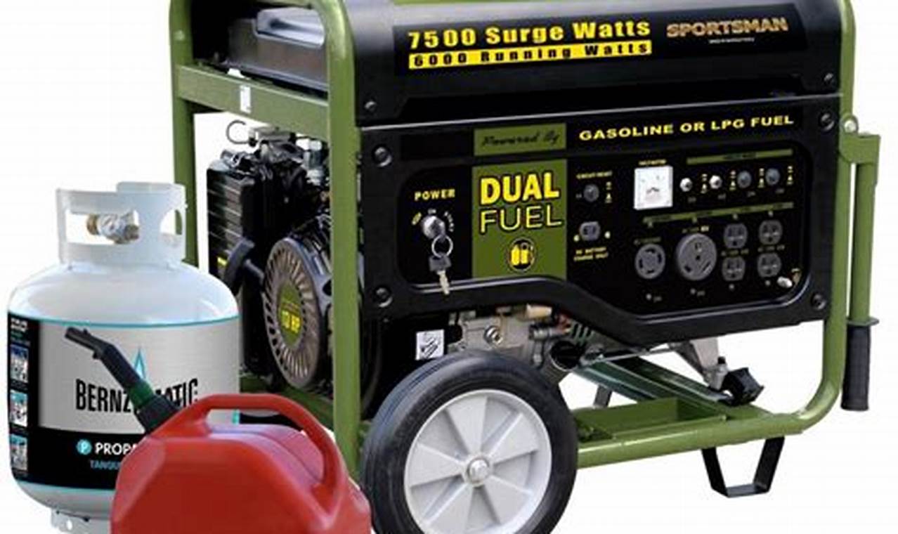 Portable Generators That Run On Propane
