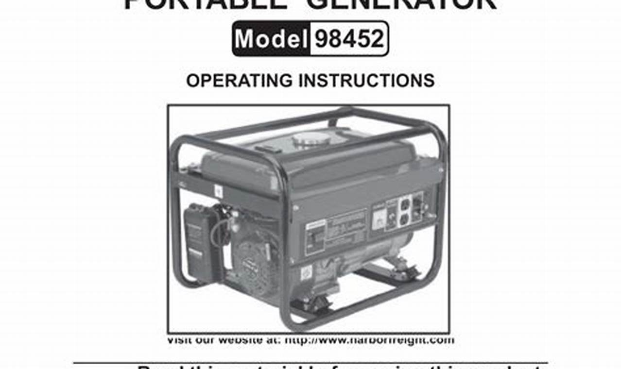Find Your Chicago Portable Generator Manual: Easy Guide