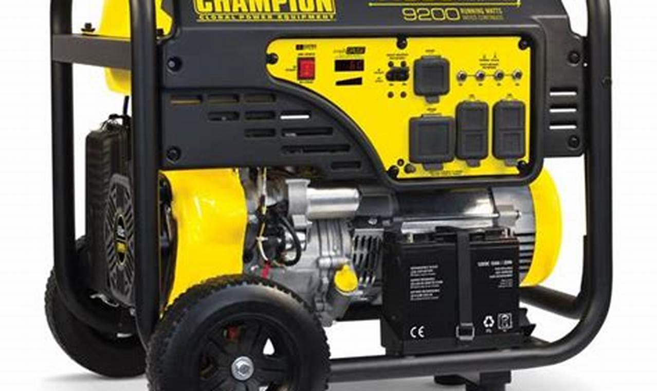 12000 Portable Generator