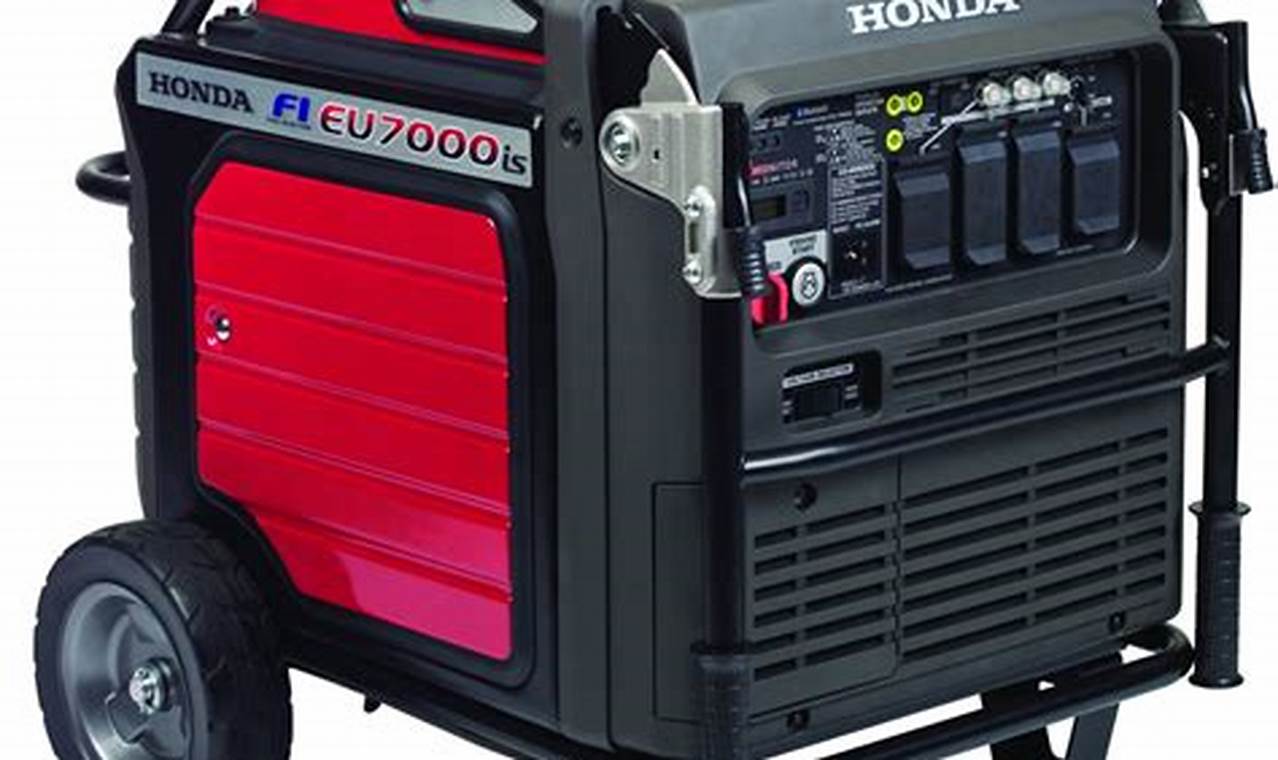 Top-Rated Honda Quiet Portable Generators for 2024