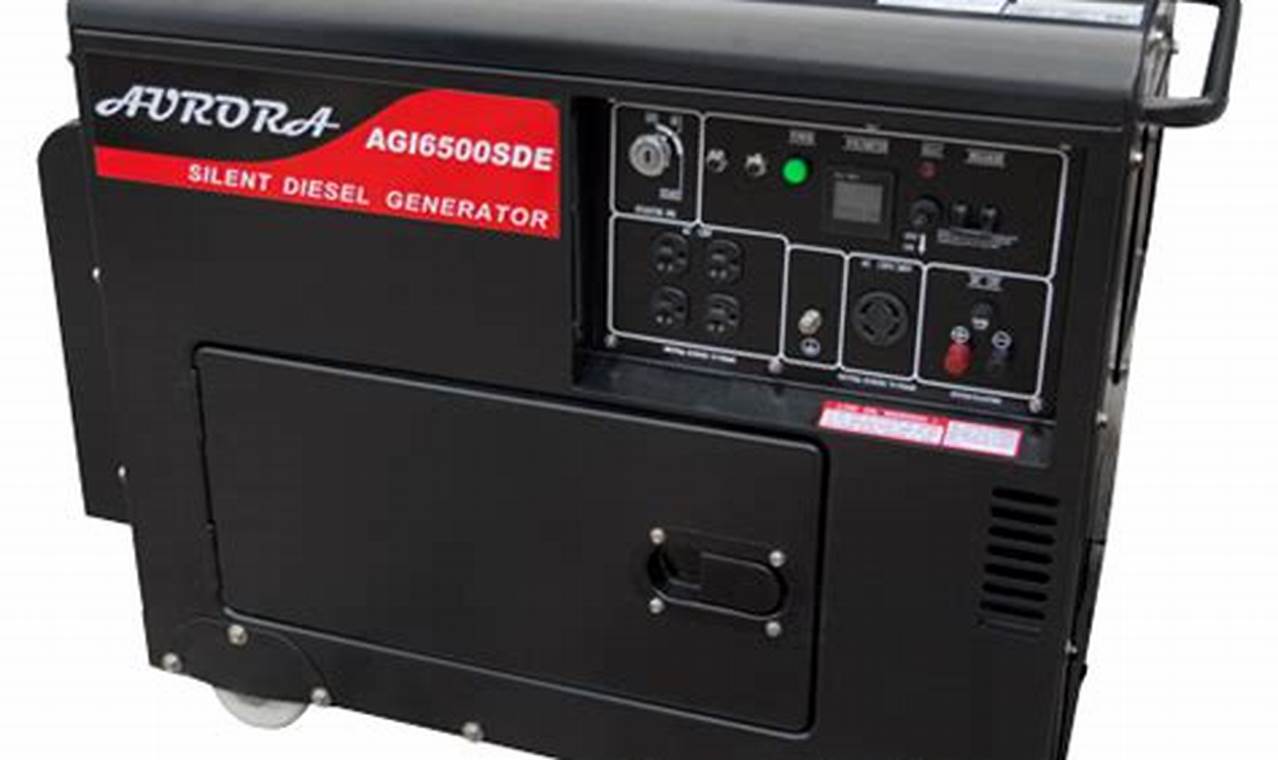 Best Aurora Portable Diesel Generators: Buying Guide