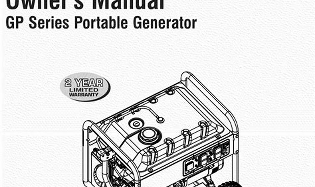 Generac Portable Generator Repair Manuals: A Guide