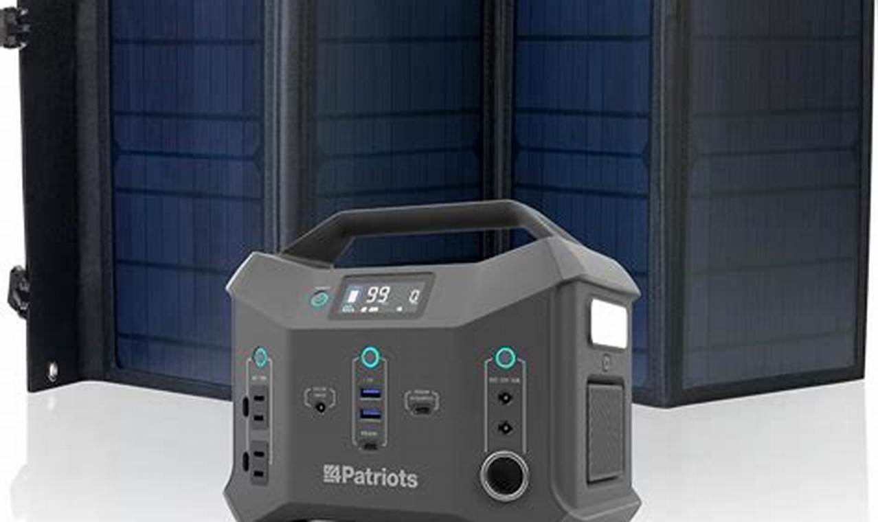 Best Patriot Portable Solar Generators: Review & Guide