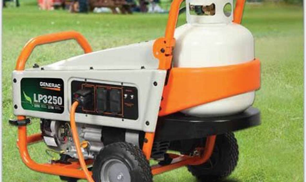 Best Propane Tanks for Portable Generators & More