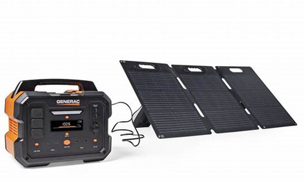 Best Generac Solar Portable Generators: Top Picks & Reviews