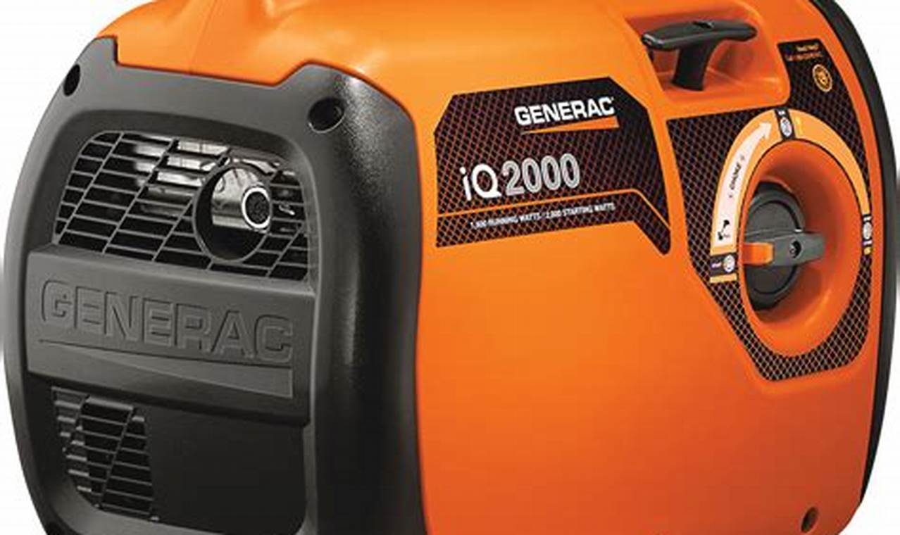 Best Generac IQ2000 Portable Generator: Review & Guide