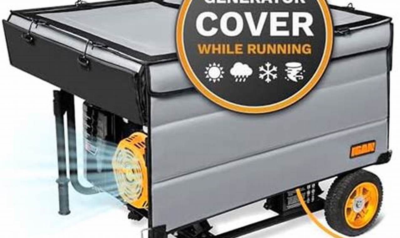 Run Portable Generator In Rain