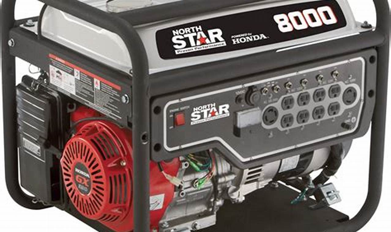 Best 8000 Portable Generators for 2024