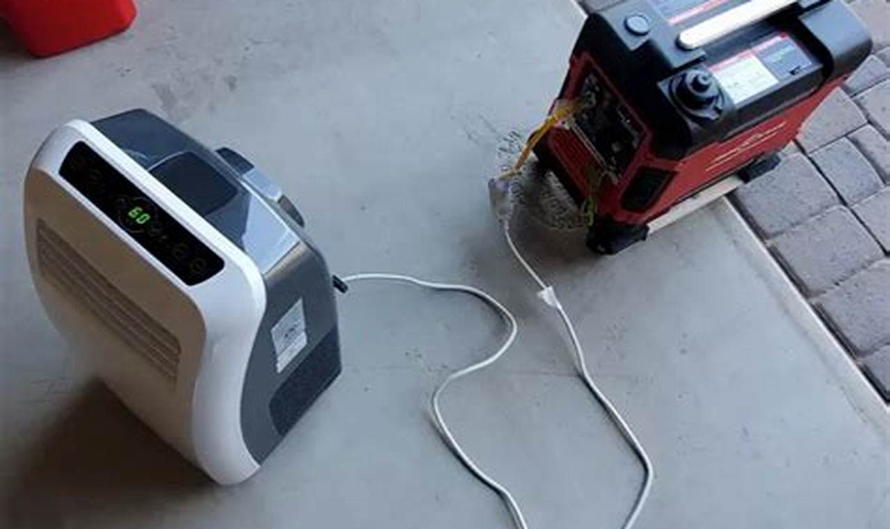 Powering AC Units with Portable Generators: A Guide