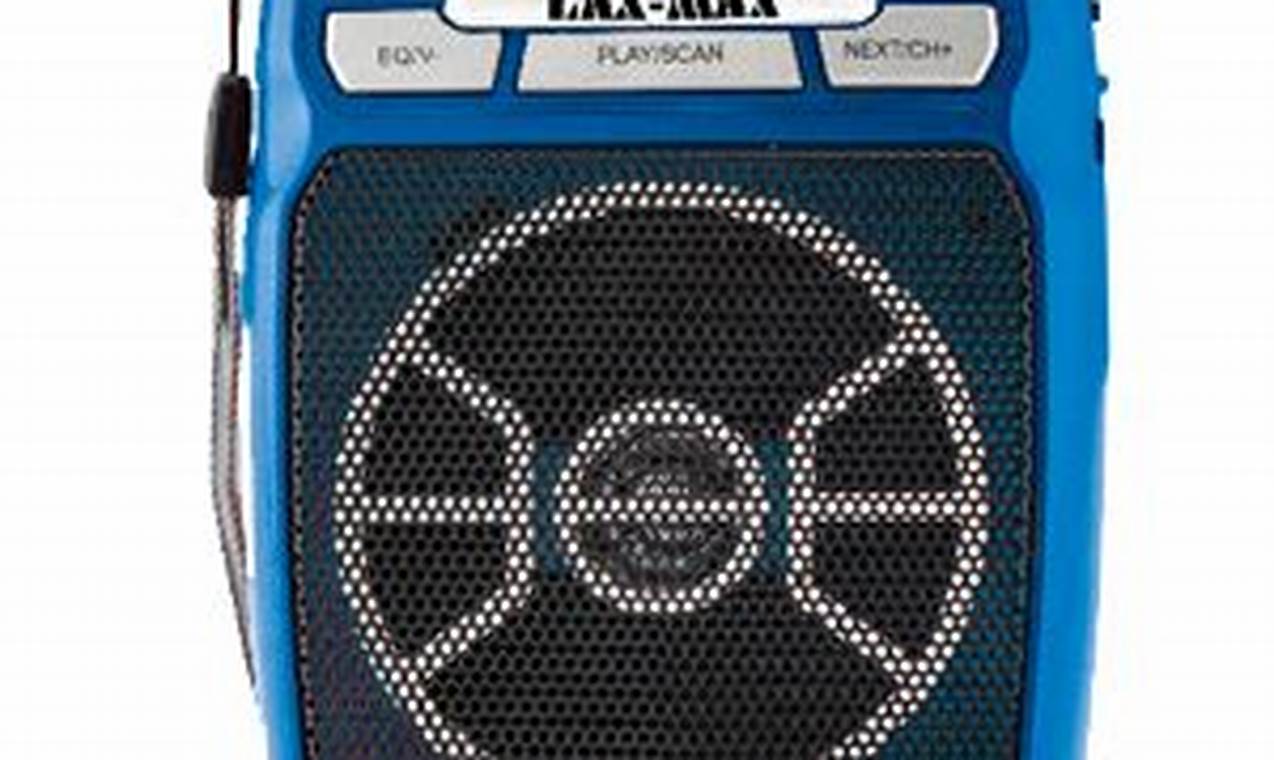 Lax Max New Generation Portable Sd/usb Digital Speaker