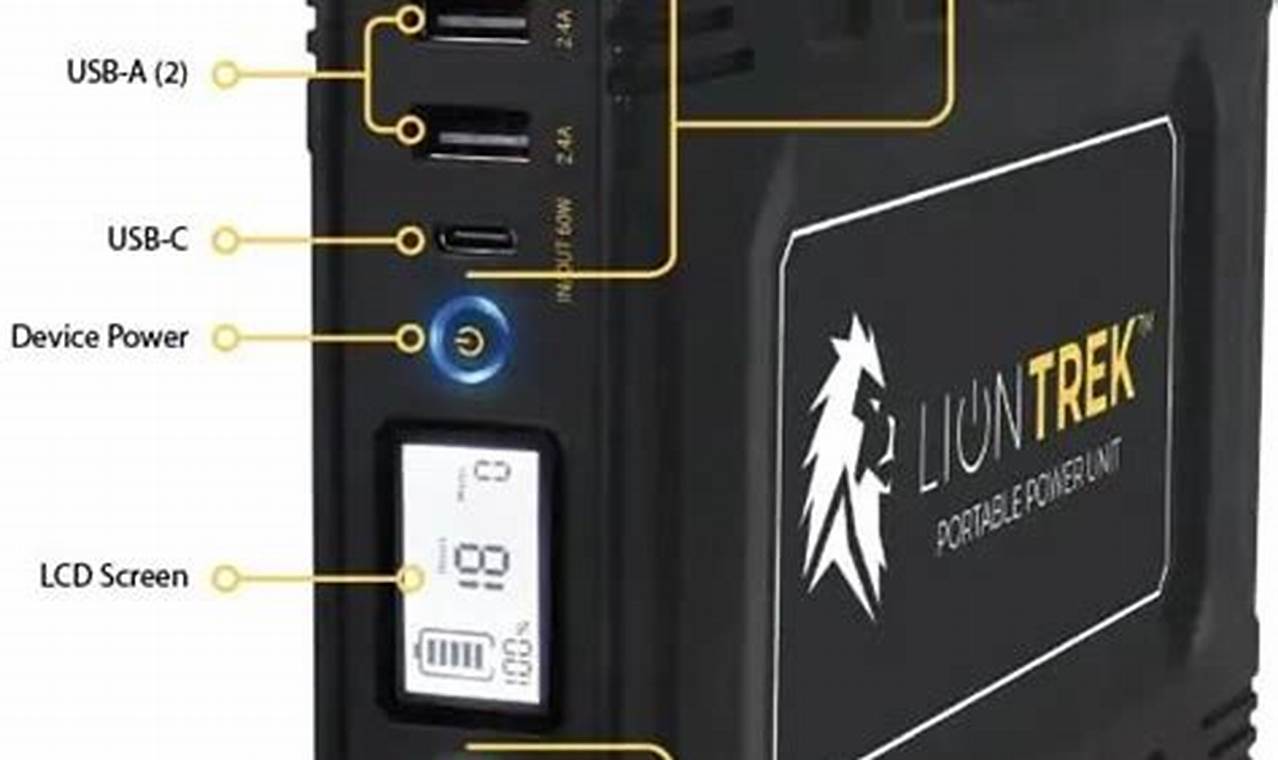 Best Lion Energy Trek Portable Solar Generator Review