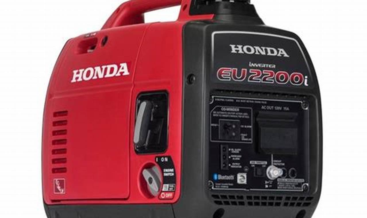 Honda Eu2200i 2200w Portable Inverter Generator